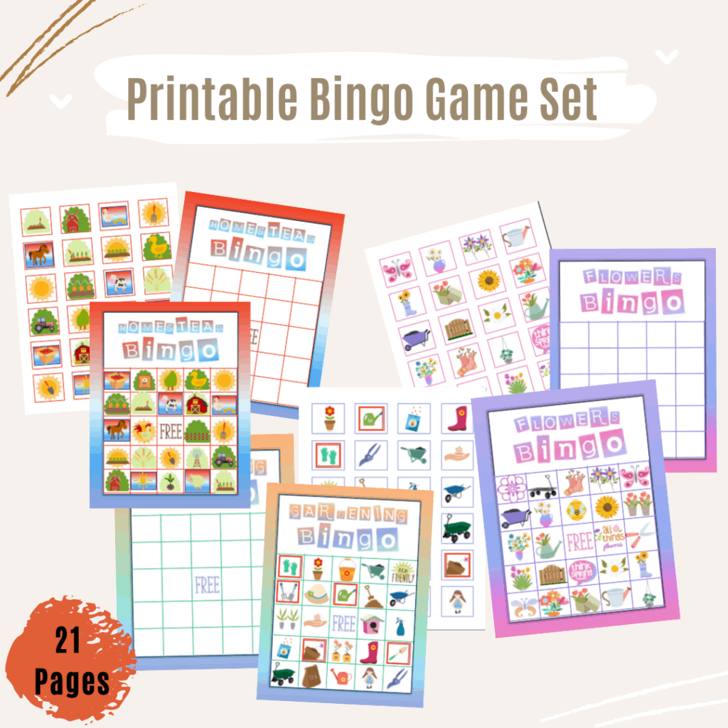 Bingo Game Set - bprintable.com