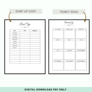 Business Order Tracker Template Planner | Bprintable