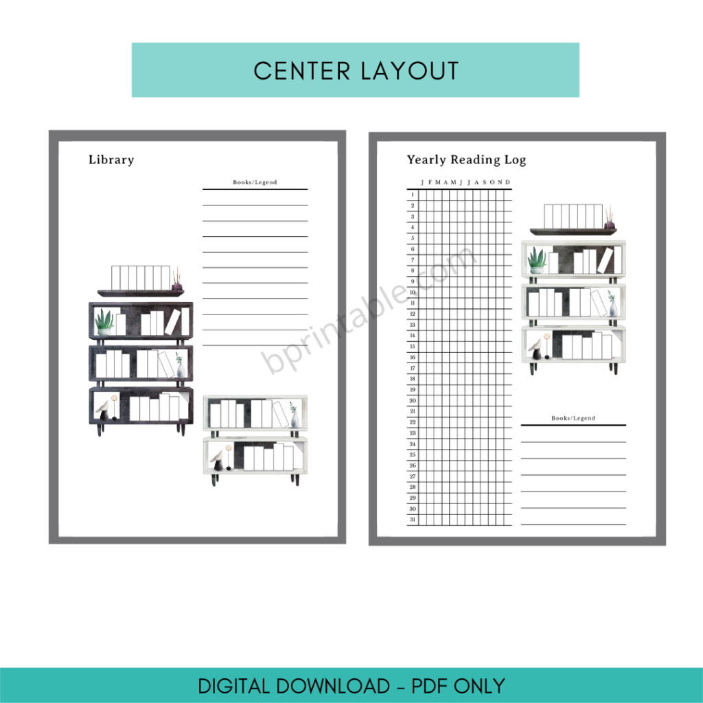 Reading Log Tracker - Printable Reading Journal for Kids