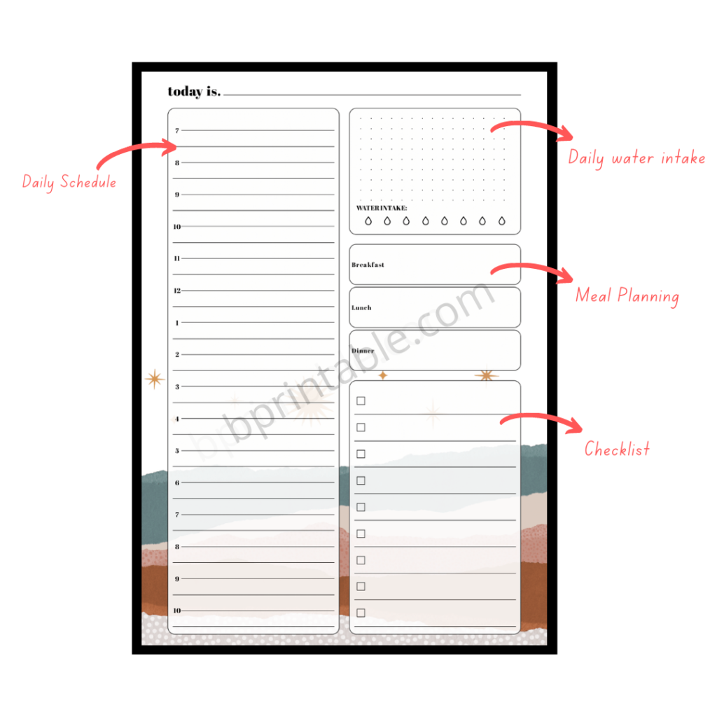 Today Daily Planner - Organize Your Day Efficiently